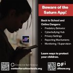 Beware of the Saturn App! - Center for Safe Schools