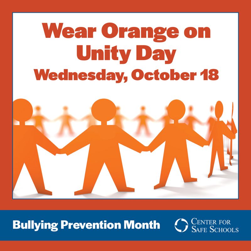 October is Bullying Prevention Month - Center for Safe Schools