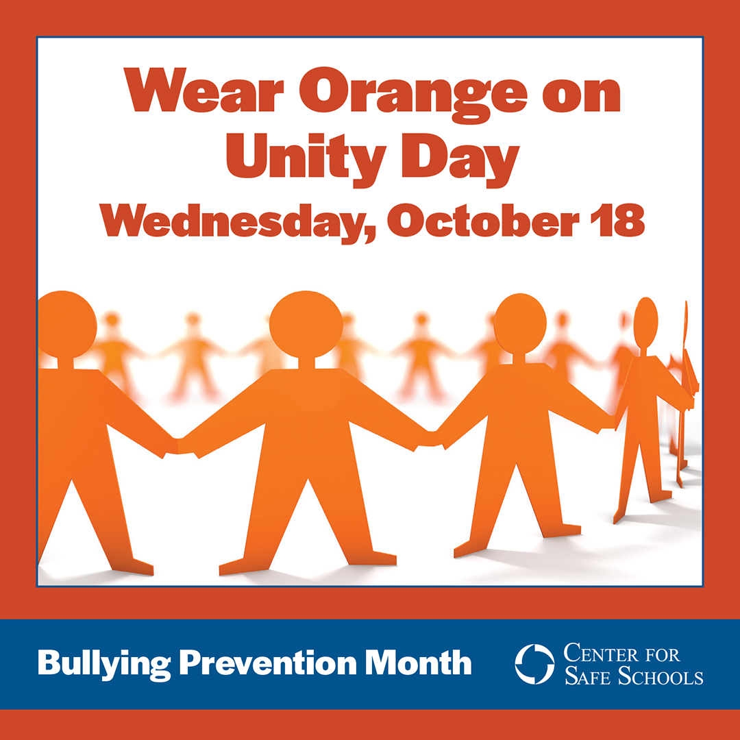October is Bullying Prevention Month - Center for Safe Schools