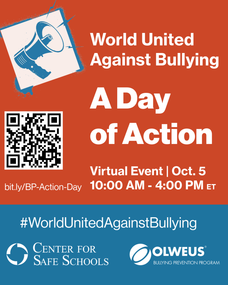 October is Bullying Prevention Month - Center for Safe Schools